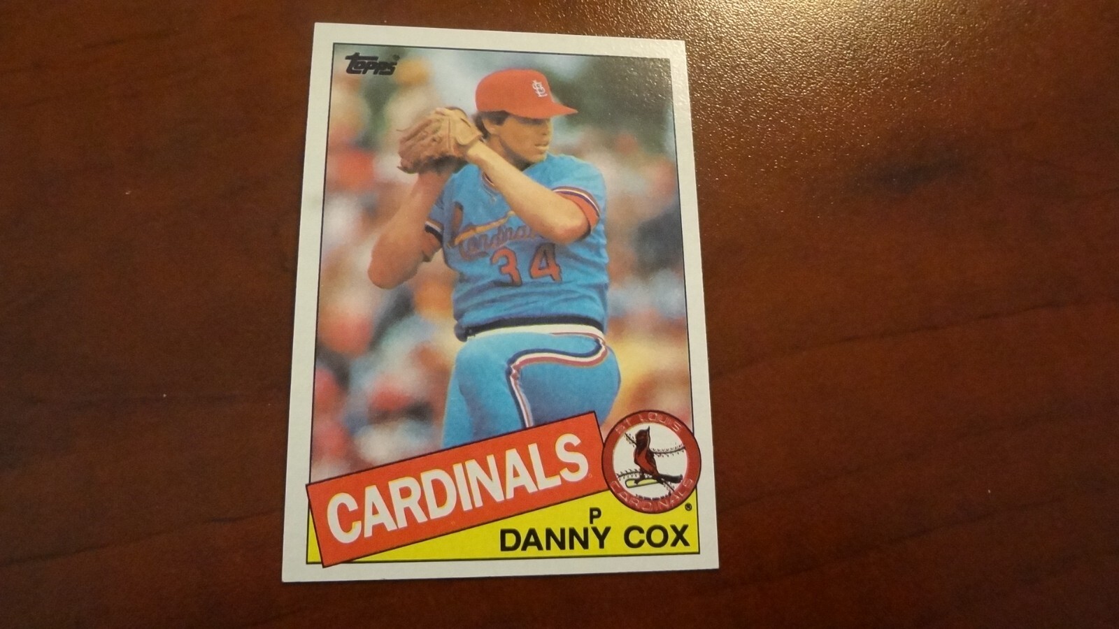 1985 TOPPS #499 DANNY COX BASEBALL CARD | eBay