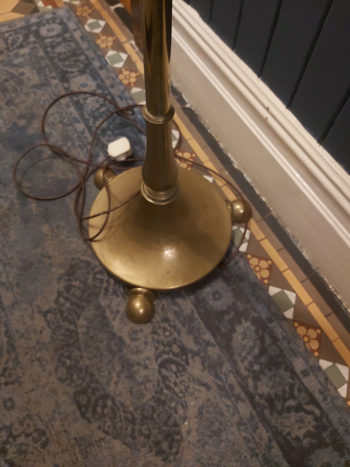 Victorian Solid Brass Hinks & Son No2 burner Standard Lamp * COURIER ...