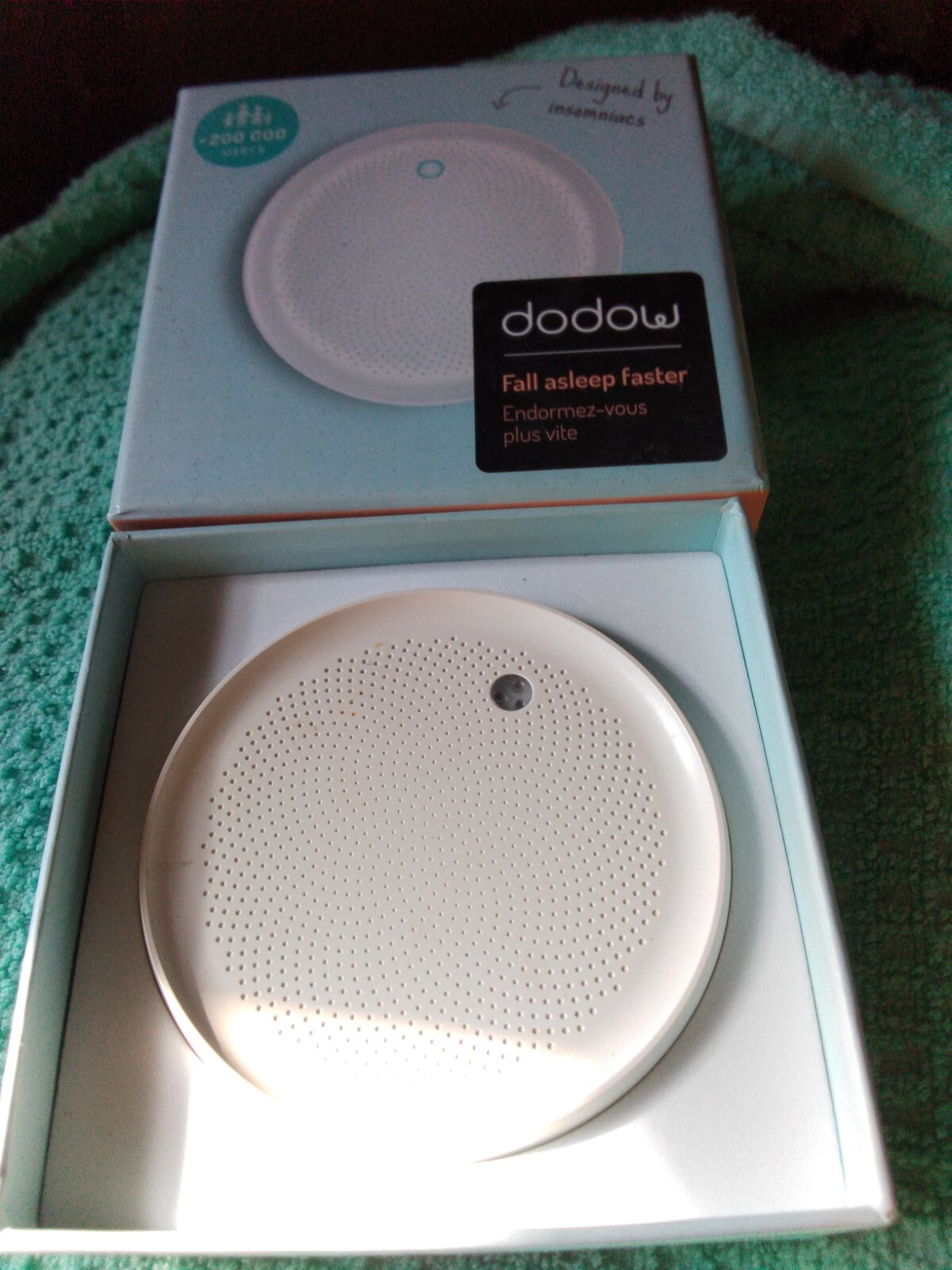 Dodow Fall Asleep Faster Sleep Aid Device Insomnia Relief - NEW | eBay