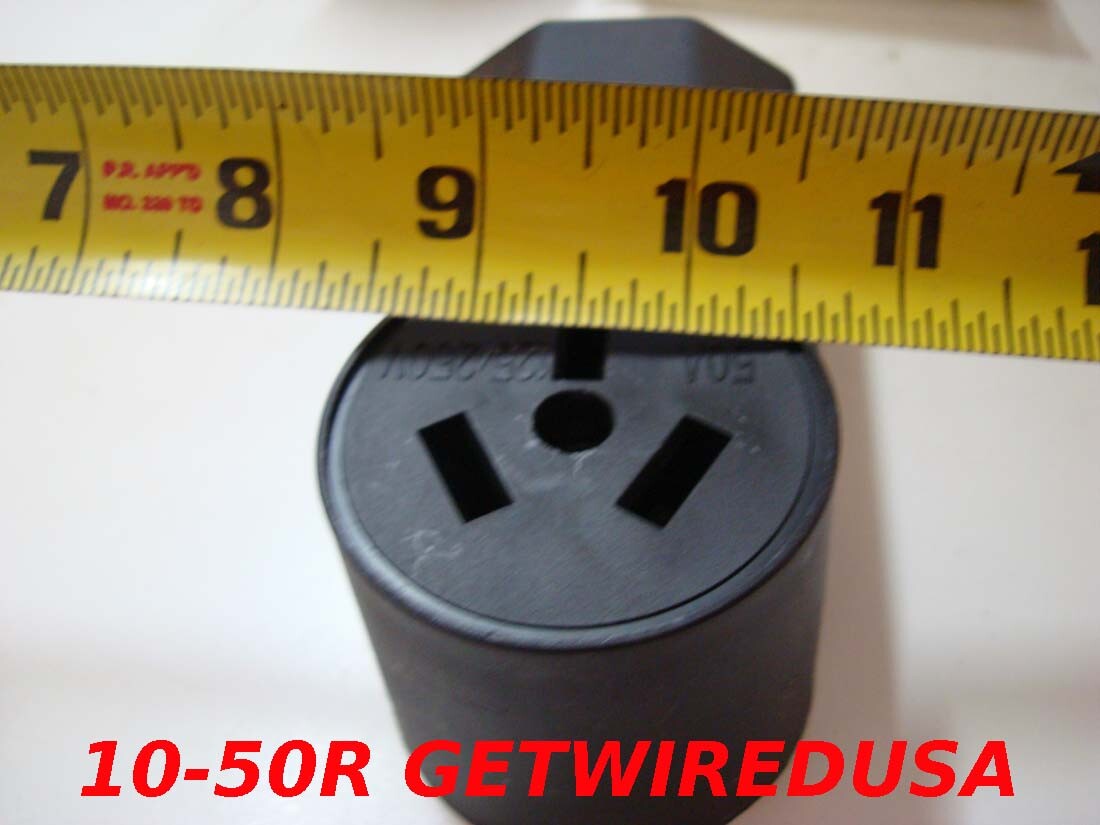 OLD 3-PRONG 10-30P DRYER PLUG to OLD 3-PIN 10-50R OVEN RECEPTACLE CORD ...