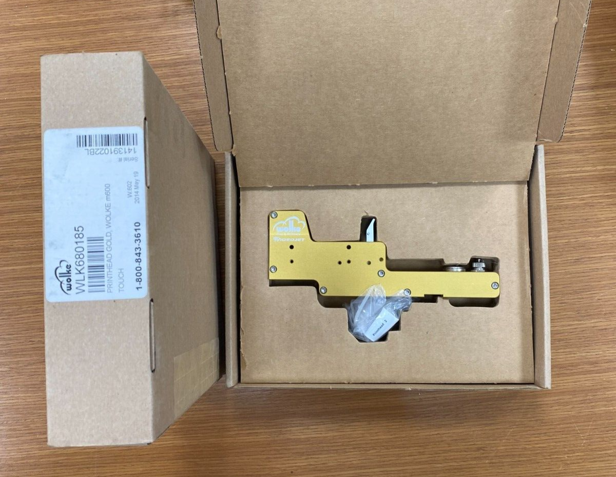 NEW VIDEOJET 8510 WLK680185 PRINT HEAD GOLD M600 | eBay