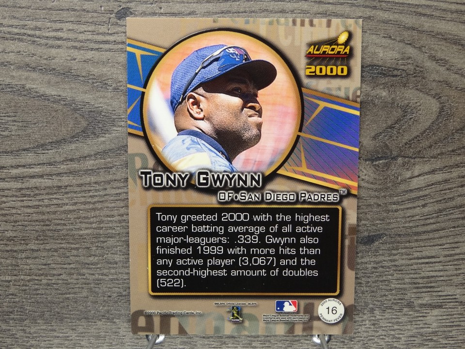 2000 Aurora Pennant Fever #16 Tony Gwynn | eBay