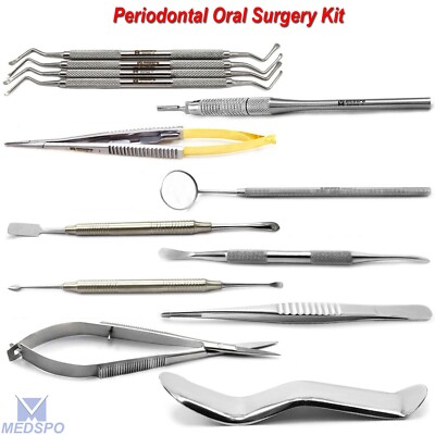 Micro Oral Surgery Instruments Kit For Dental Surgical Surgery Dental ...