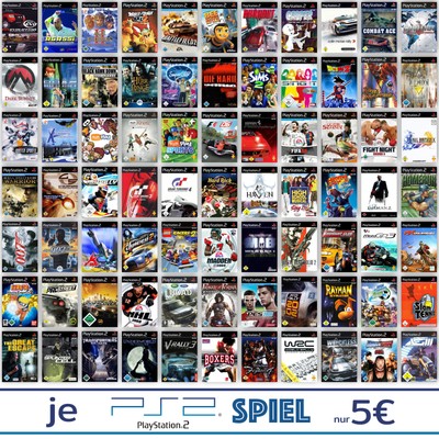 PS2 PlayStation 2 Spiele-Wahl große Auswahl kleiner Preis nur 5€ pro ...