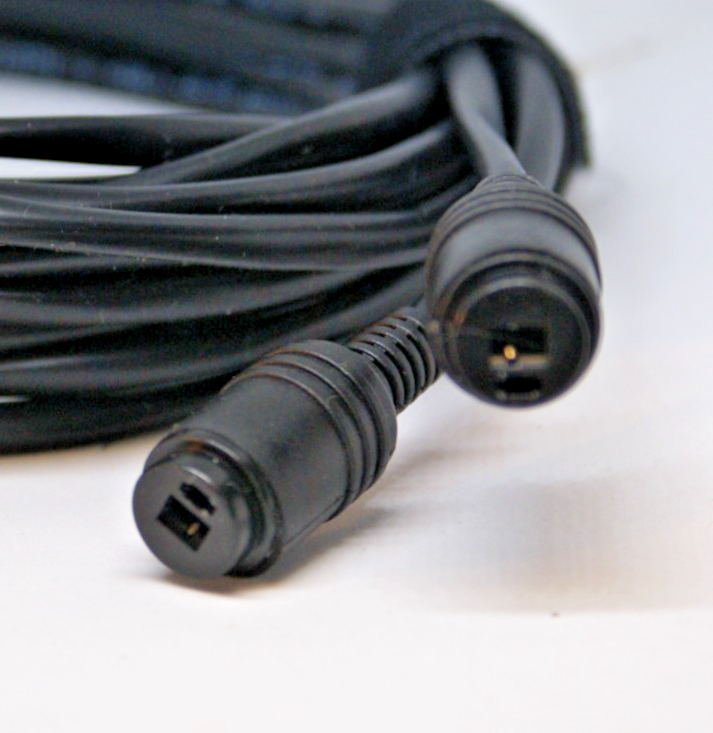 Bang Olufsen Speaker Cables BLK 16AWG OFC 2 PIN Female DIN to Bare Wire ...