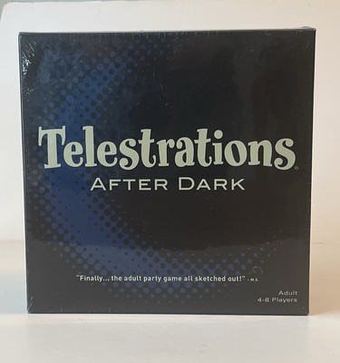 Telestrations After Dark Party Game Adults NIB Sealed USAopoly 4-8 ...