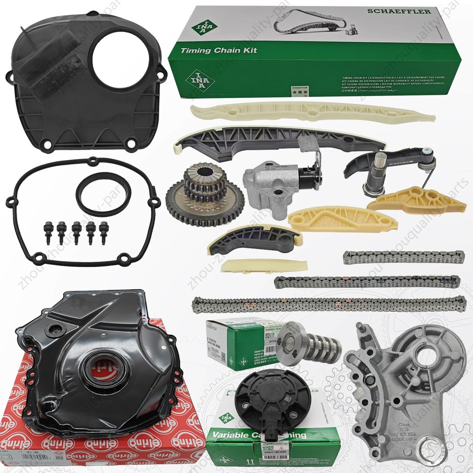 OEM Upgraded Timing Chain Kit For VW CC Jetta Tiguan Audi A4 A5 A6 Q5 2 ...