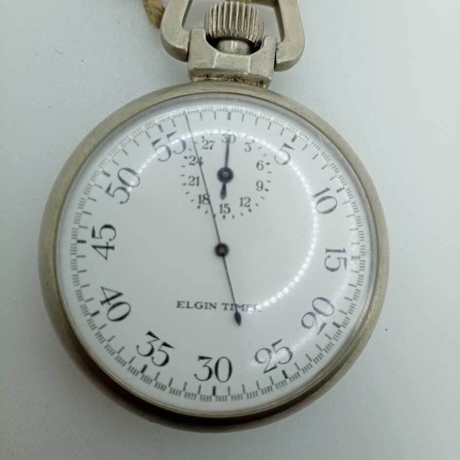 Vintage WWII Military Elgin USA Bomb Timer Stopwatch Stop Watch | eBay