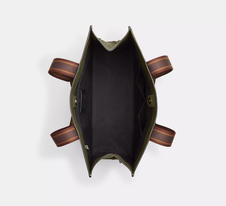 NWT Coach Large Smith Tote Bag In Signature Canvas/With Camo Print ...