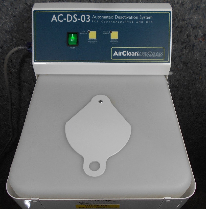 Airclean AC-DS-03 Automated Deactivation System for Glutaraldehyde and ...