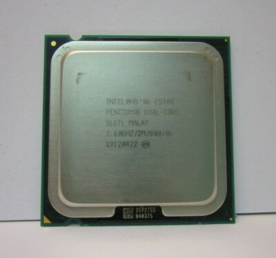 Processor CPU SLGTL Intel Pentium E5300 2.60 GHz 2M 800 Socket 775 | eBay UK