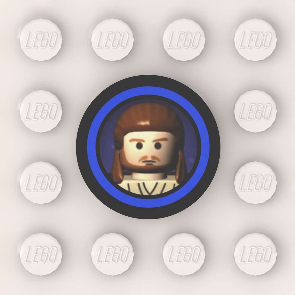 LEGO Star Wars The Complete Saga Custom Minifigure Icon Tokens Tiles ...