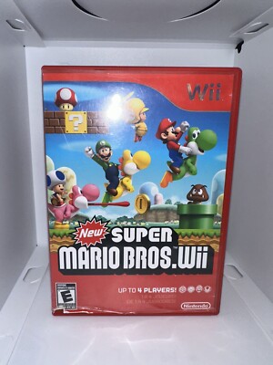 New Super Mario Bros Wii Video Game Disc | eBay