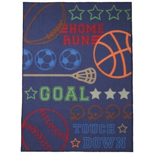 Circo Score! "Home Run Goal Touch Down" Area Rug 40" x 54" Brand New In ...