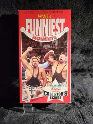 WWF: Funniest Moments 91 1991 VHS, WWE, Coliseum Video, RARE, OOP, HTF ...