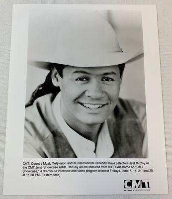 1996 NEAL McCOY promo 8X10 press photo ~ CMT Showcase | eBay