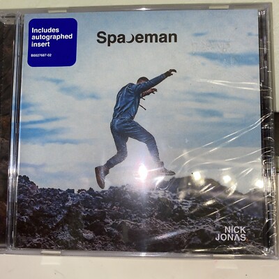 Nick Jonas Spaceman CD W/ Autographed Insert Sealed NEW! | eBay