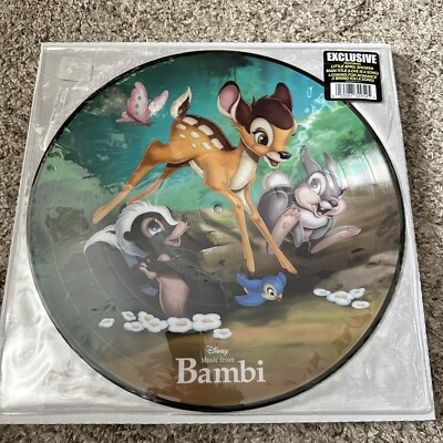 Bambi Original Motion Picture Soundtrack Disney Picture Disc LP Vinyl ...