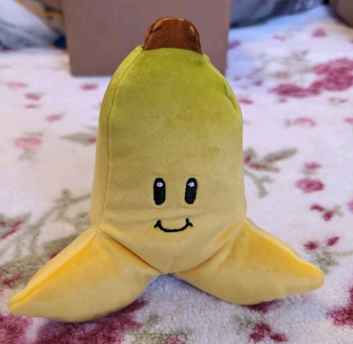 Super Mario Kart Banana Plush Club Mocchi Mocchi Mini 6” Nintendo ...