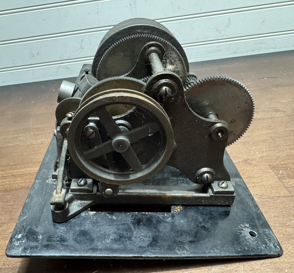 Edison Home Phonograph Cylinder Record Machine Motor assembly Untested ...
