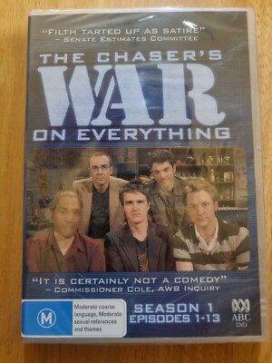 THE CHASER'S WAR ON EVERYTHING DVD Season 1 Episodes 1-13. New & Sealed ...