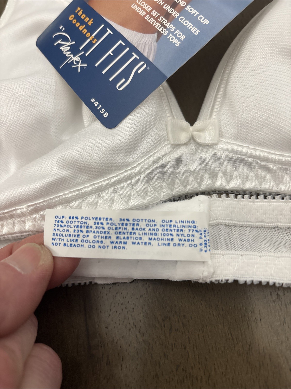playtex thank goodness it fits bra vintage 1996 36 Nearly A Style 4158 ...