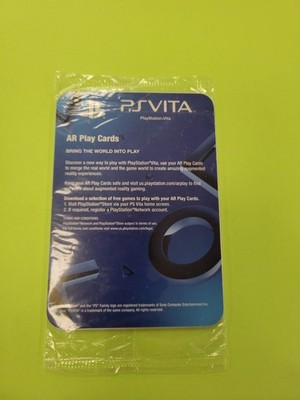 Sony Playstation Vita PSVita AR Cards 6 card set Augmented Reality ...