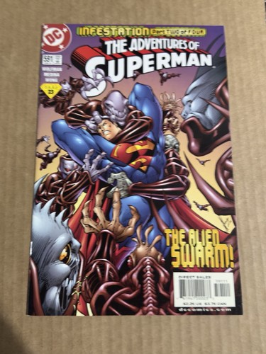 ADVENTURES OF SUPERMAN #591 FIRST PRINT DC COMICS (2001) INFESTATION | eBay