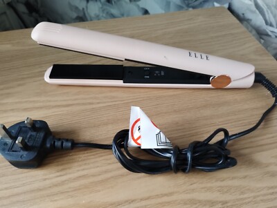 ELLE Pink Hair Straighteners Tested and working well | eBay UK