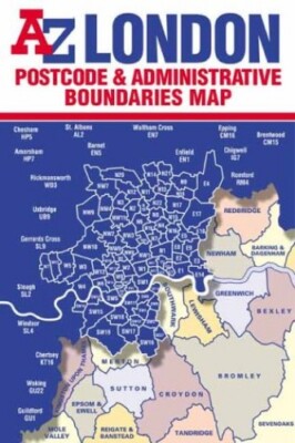 Postcode Map of London (Street Maps..., Geographers' A- | eBay