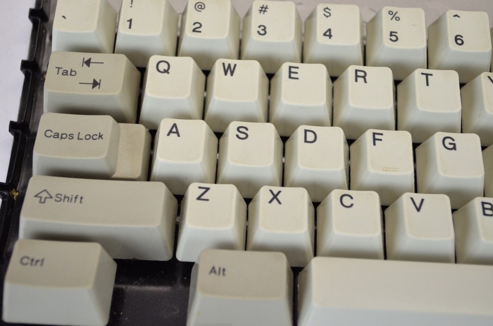 IBM Model M Keyboard Keycaps Buckling Spring GENUINE Caps & Key ...