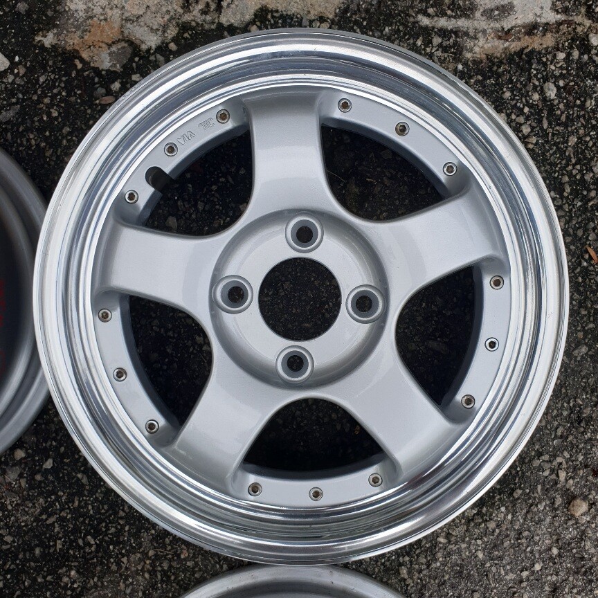 JDM SSR SP1 Meister 14" Wheels for Miata MX5 E30 2002 Civic DC2 EK9 EG6 ...