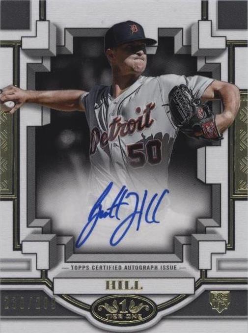2023 Topps Tier One - Breakout Autographs Garrett Hill #BOA-GH1 /299 ...