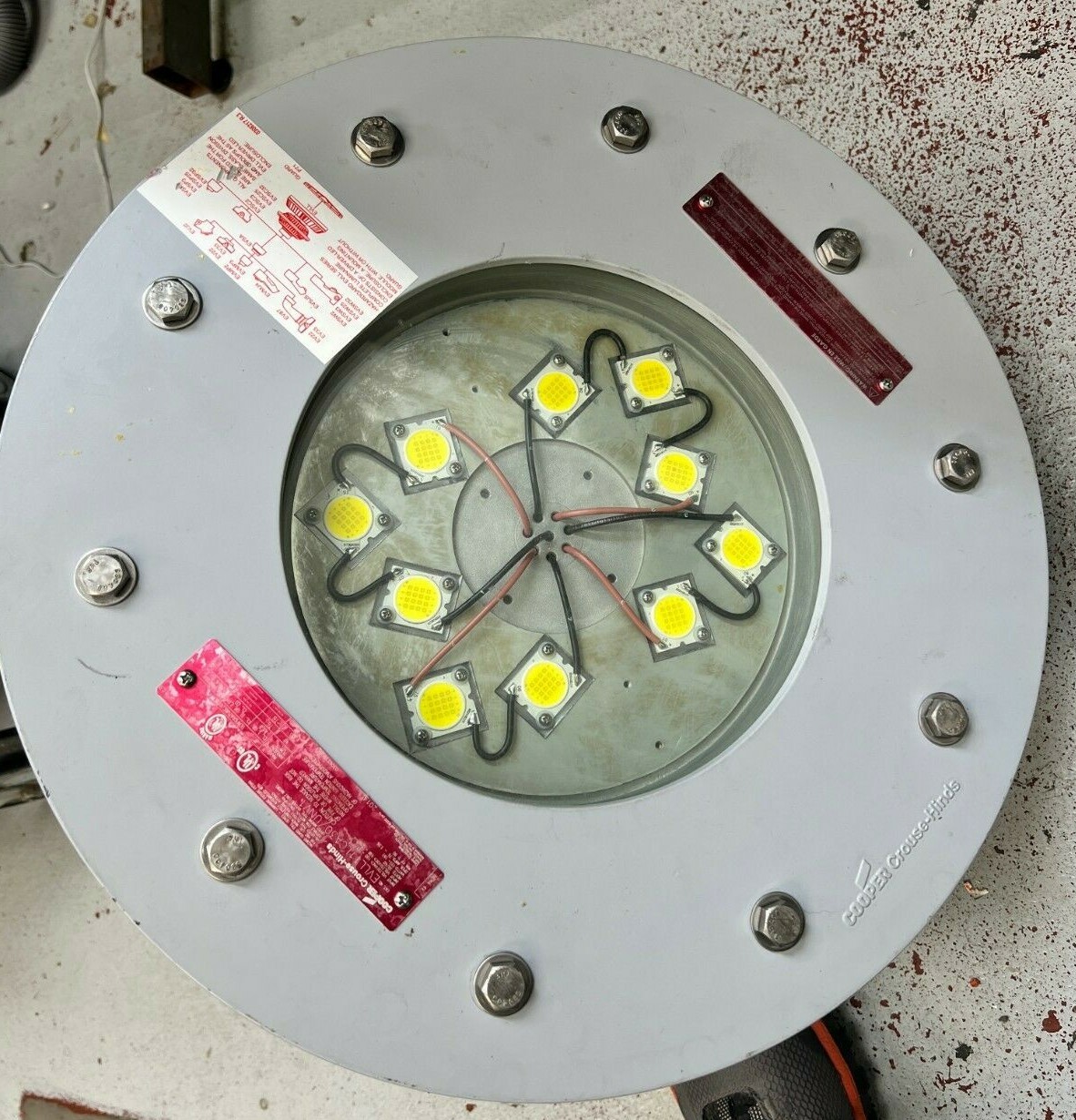 Explosion-proof LED Luminaire Hazard-Gard EVLLA11LCA30-UNV1 - Eaton ...