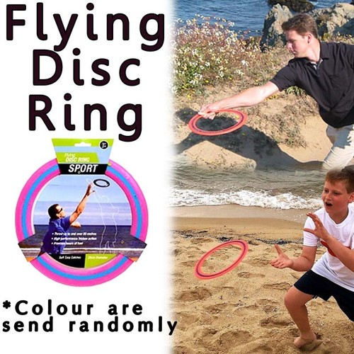 Flying Ring Outdoor Beach Frisbee Disc Mega Aerobie 25cm Sports Fun ...
