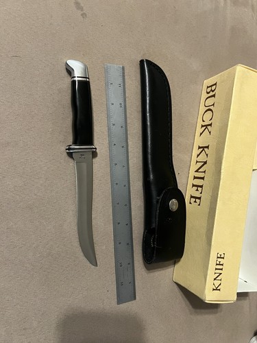 Pre Date Code 3 Line 4 Spacer Buck Fisherman Model 121 Knife In ...