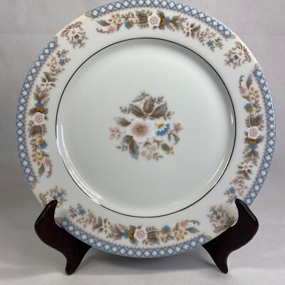 Society Fine China First Lady 4764 Salad/Dessert Plate 7 1/2", White w ...
