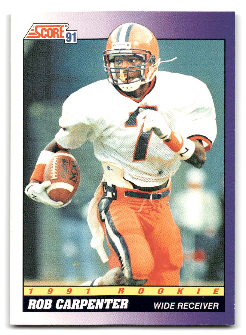 Rob Carpenter 1991 Score #570 Syracuse Orangemen FOOTBALL | eBay