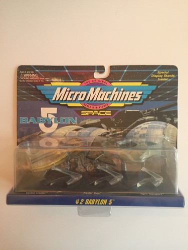 Micro Machines “Babylon 5” 1995 Galoob Collection #2 “NIP” | eBay