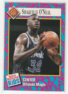 Shaq Shaquille O’Neal Sports ROOKIE RC Illustrated for Kids- 1993 BONUS ...