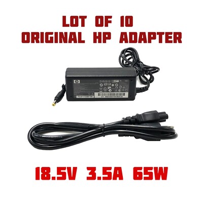 Lot of 10 - 65W AC Adapter for Compaq Presario V2000 3000 4000 4200 ...