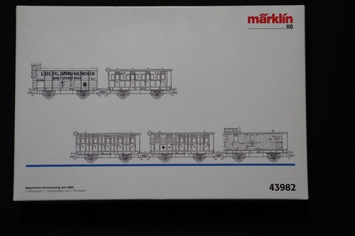 Märklin H0 43982 Lokomotive Bayerischer Personenzug um 1880 | eBay.de