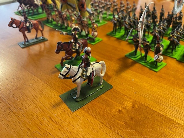 Toy Soldiers 30mm metal Napoleonic War Russian and allies 126 infantry ...