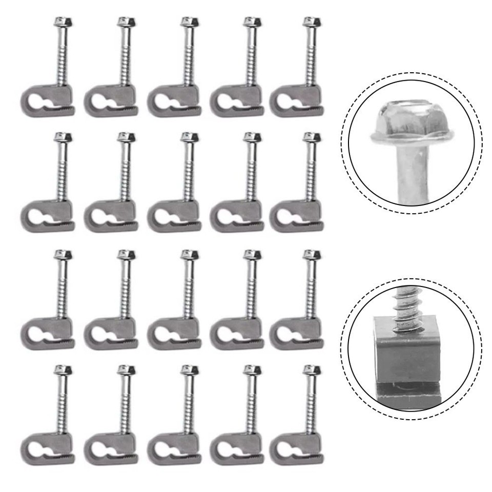 Wiring Essentials 20 Piece Clip and Screw Set Designed for Starlink Use ...
