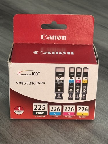 Canon 225 226 (4530B008) ChromaLife100+ Ink Cartridge - Black Cyan ...