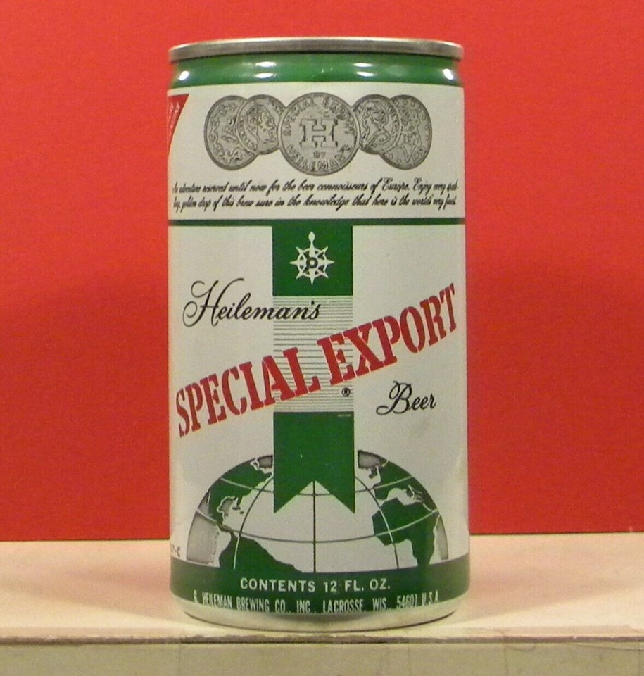 Heilman's Special Export Beer 12 oz AA Can G Heilman La Crosse ...