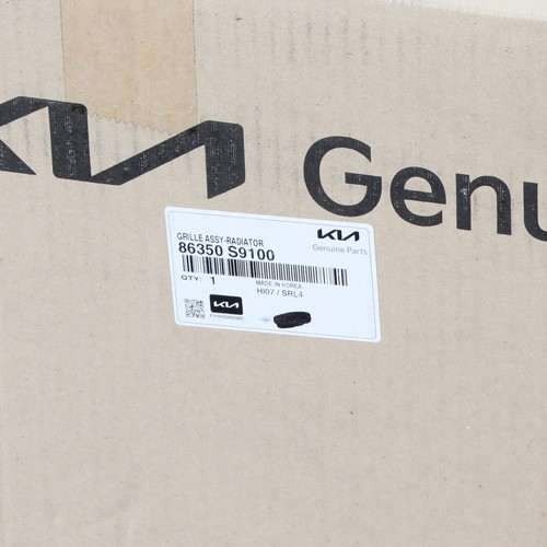NEW OEM Kia 2020-2021 Telluride Radiator Grille Assembly Chrome 86350 ...