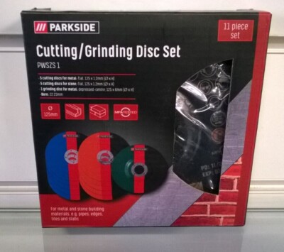 *Joblot* Parkside Cutting/Grinding Disc Set (11 pack) | eBay UK