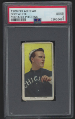 T206 Polar Bear Doc White Chicago, Pitching PSA 2 | eBay