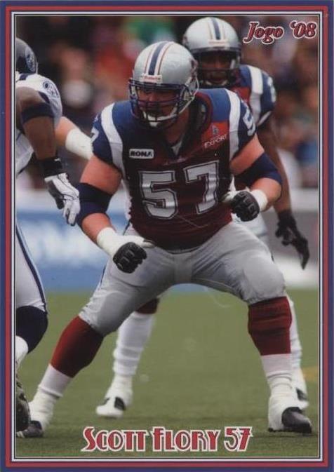 2008 Jogo CFL - Scott Flory #85 (RC) for sale online | eBay